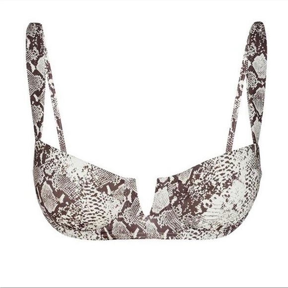 Monday Swimwear | Swim | Monday Swimwear X Clovelly Top X Snakeskin X ...